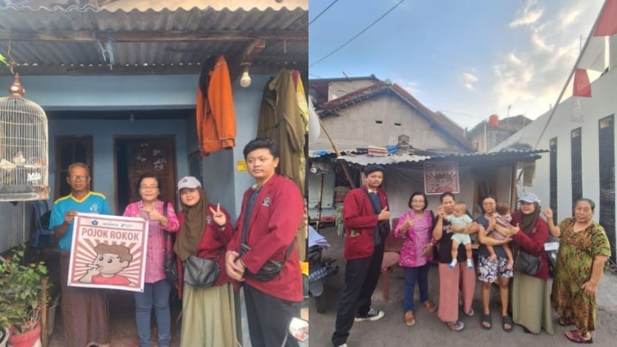 Pemasangan MMT Pojok Rokok dan Penyuluhan Bahaya Rokok pada Masyarakat ...