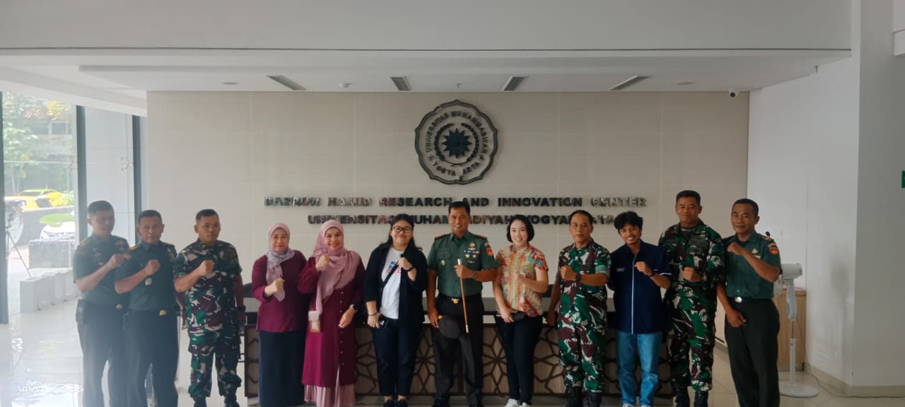 Dandim 0729/Bantul Tinjau Dapur UMB Boga UMY untuk Dukung Program Makan ...
