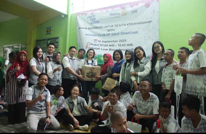 Rotary Club Solo Sriwedari Gelar Hari Kreatif Bersama Anak Berkebutuhan ...